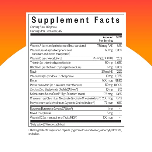 daily essential multiminerals without iron