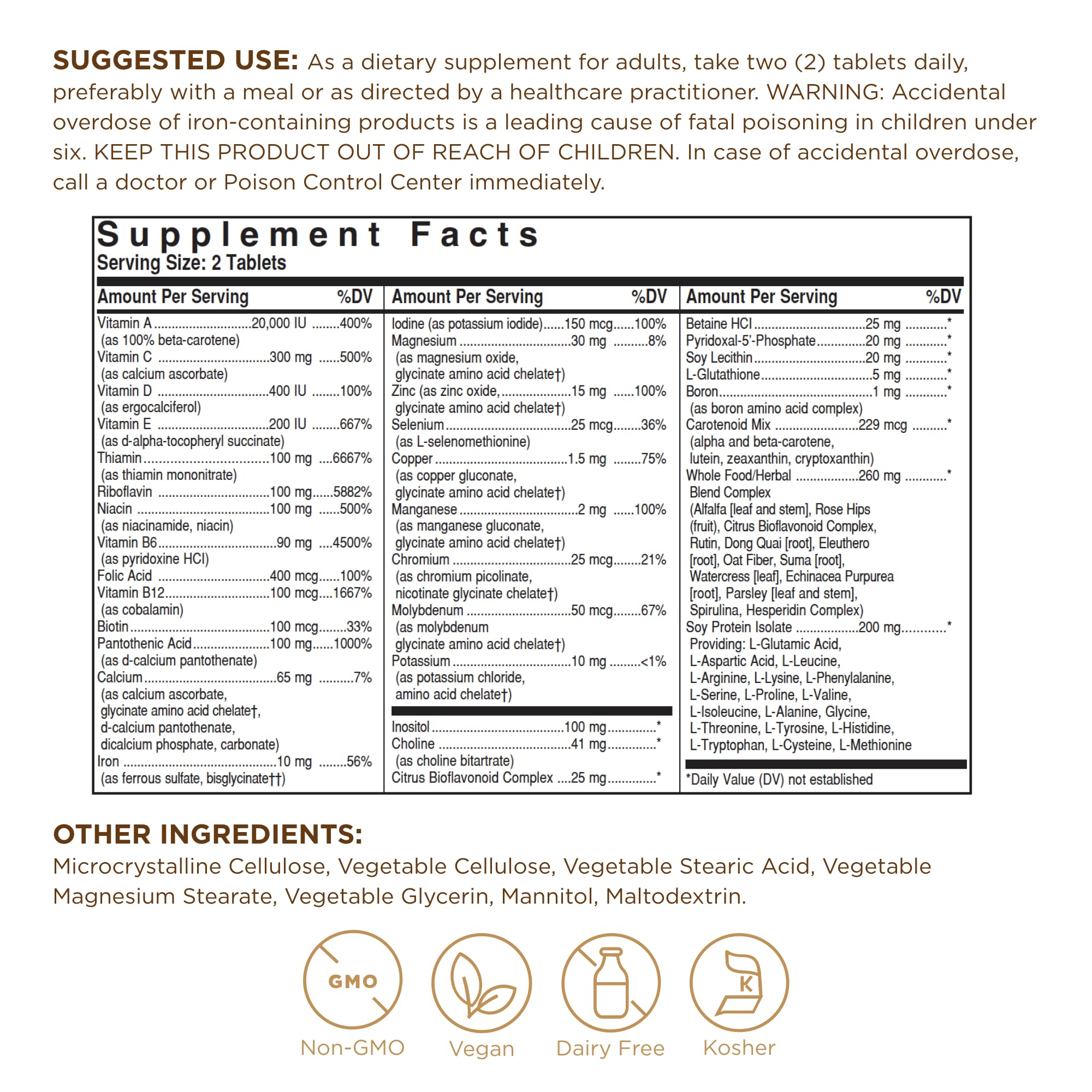 daily essential nutrients for wellness
