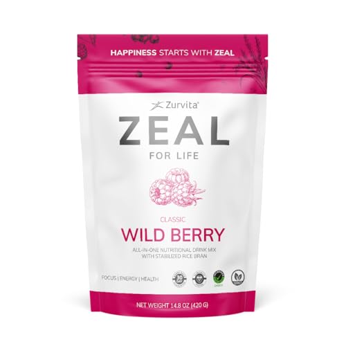 daily essential nutrients in wild berry flavour