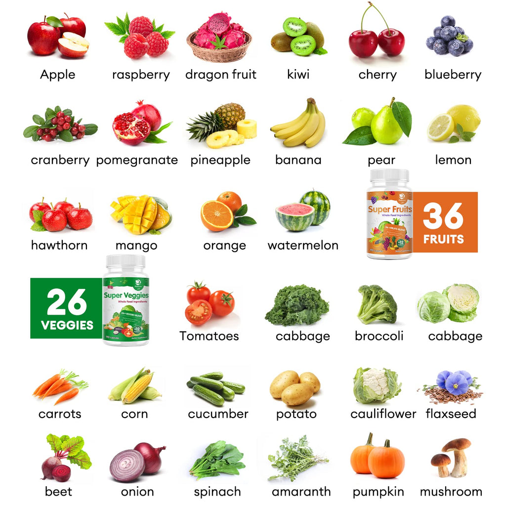 Daily essential vitamins and minerals blend