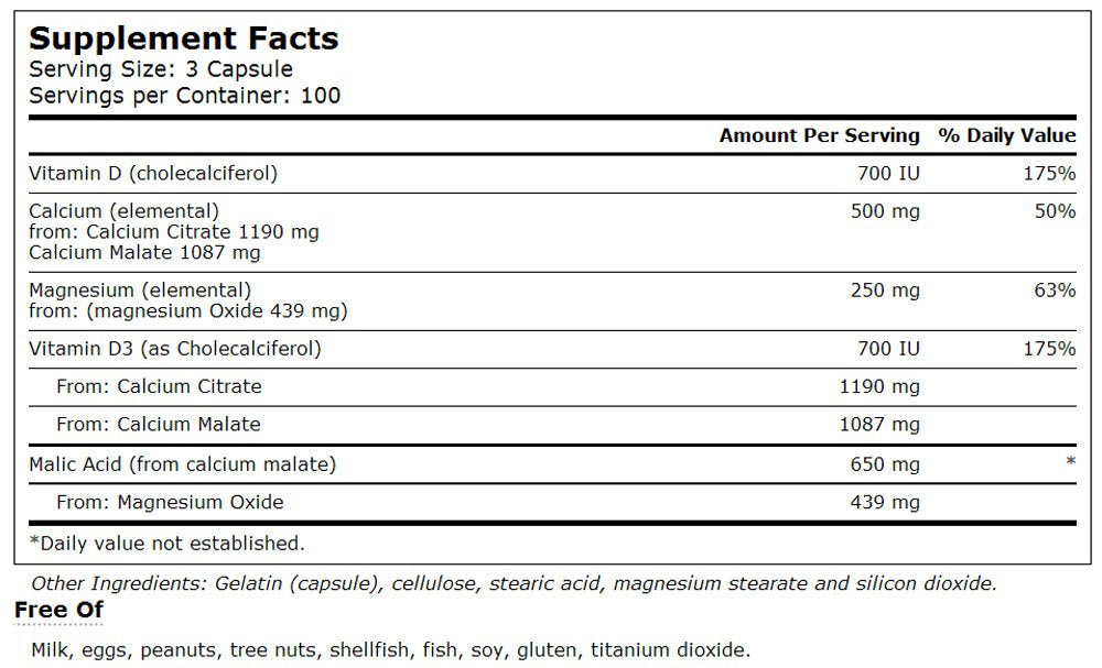 Daily essential vitamins and minerals