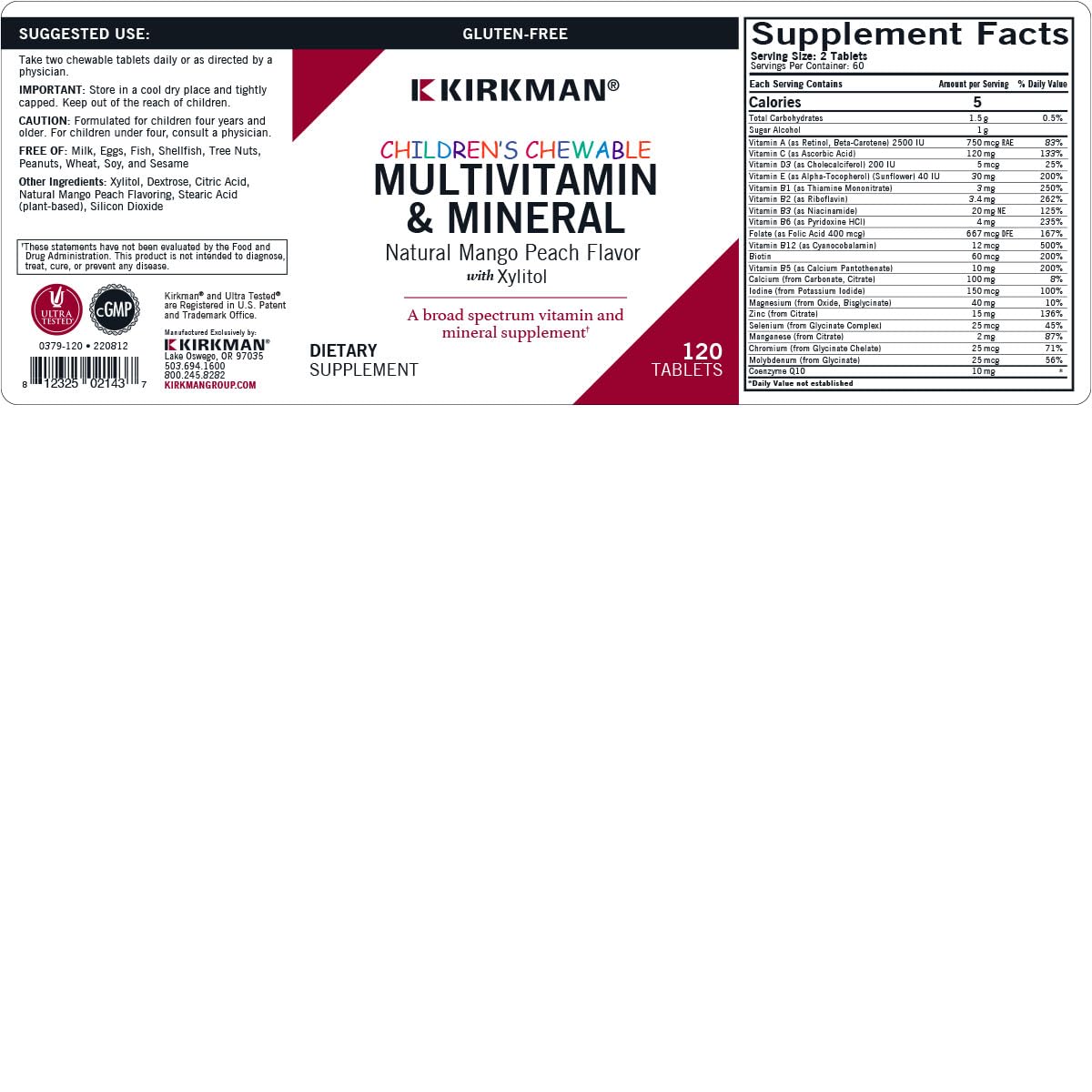 daily essential vitamins for children