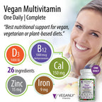 Daily essential vitamins for vegans