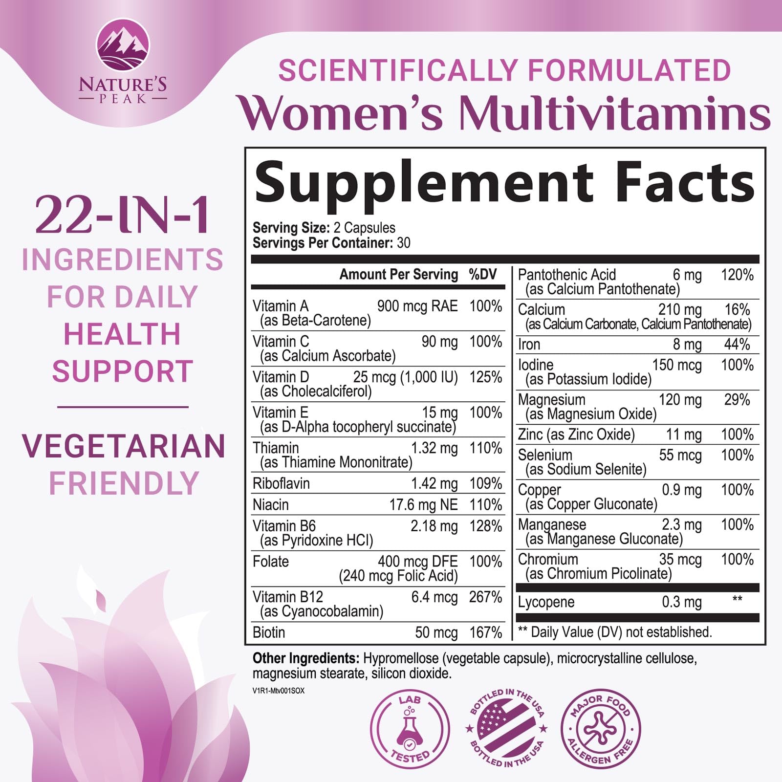 daily essential vitamins for women