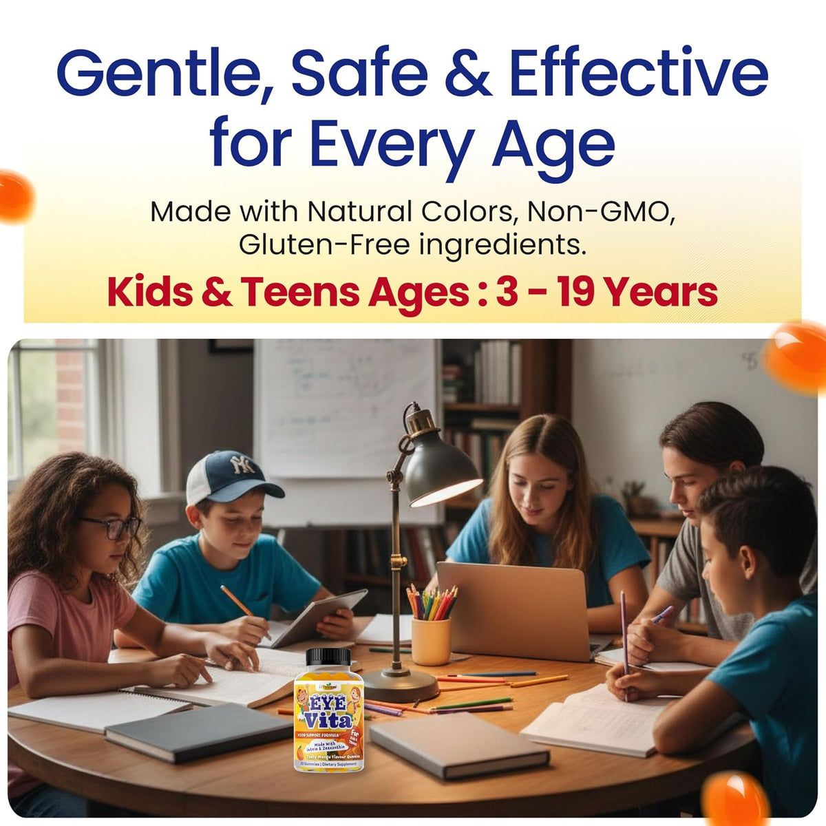 Daily eye care for children