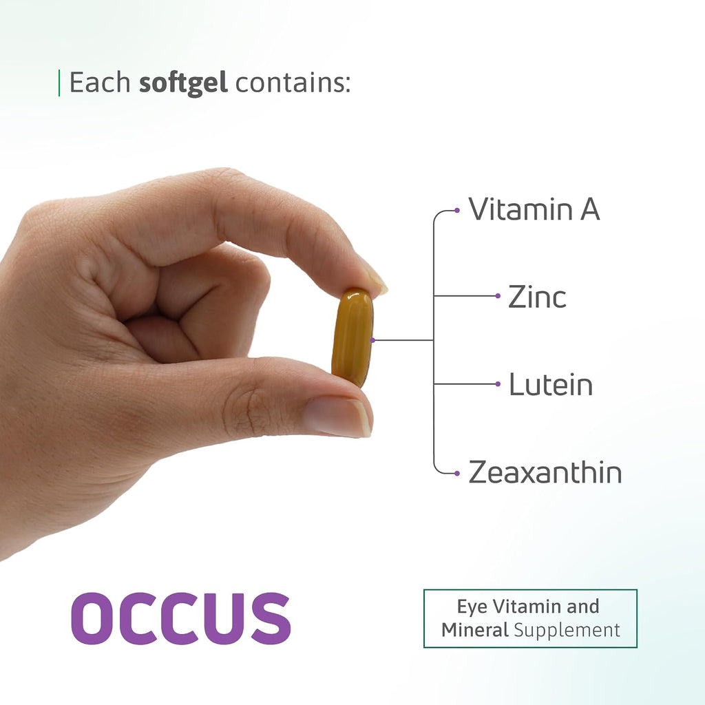 Daily eye care vitamins