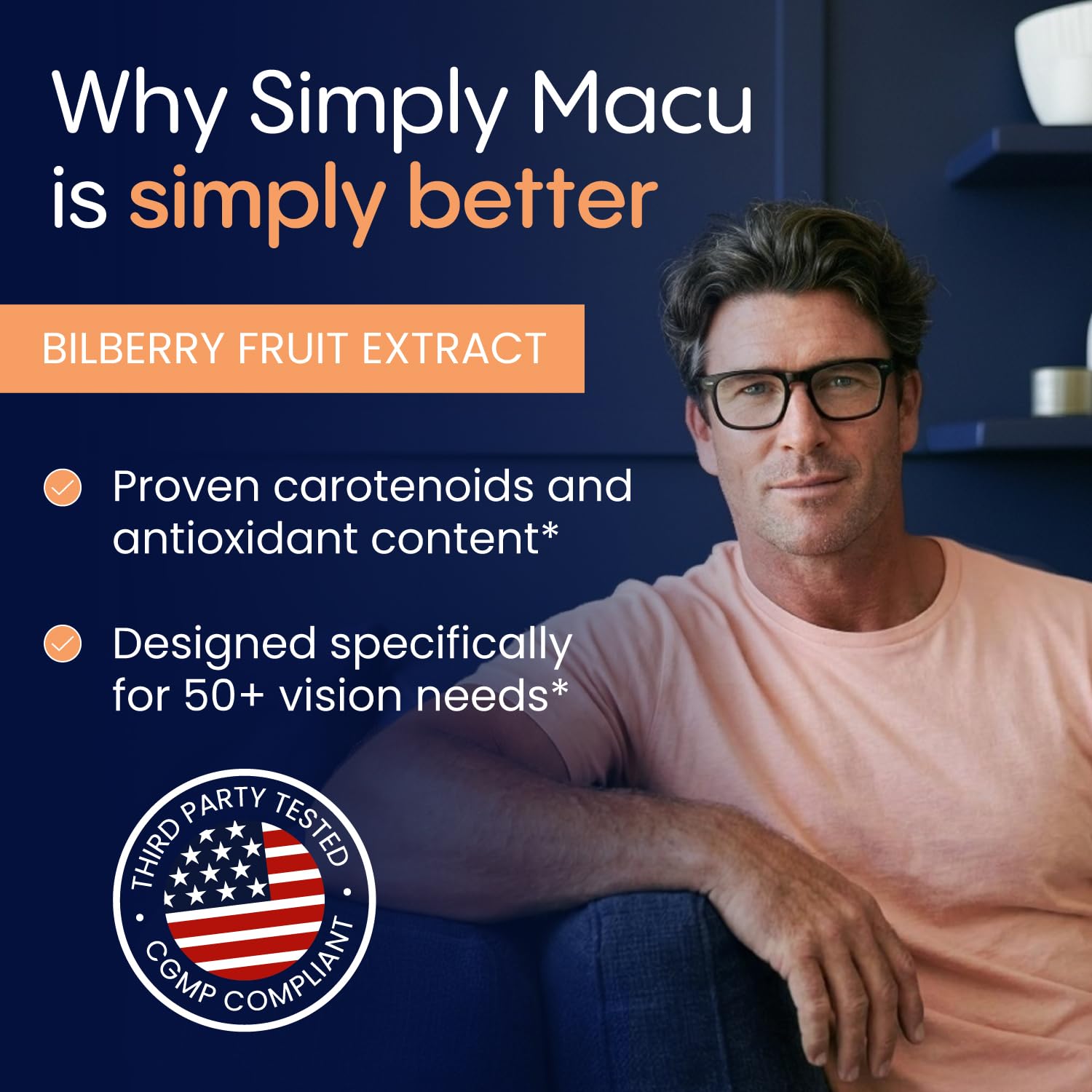 Daily eye care with Macu MD
