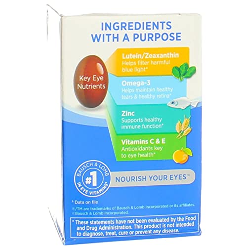 Daily eye care with Ocuvite vitamins