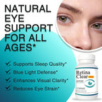 Daily eye health supplement capsules