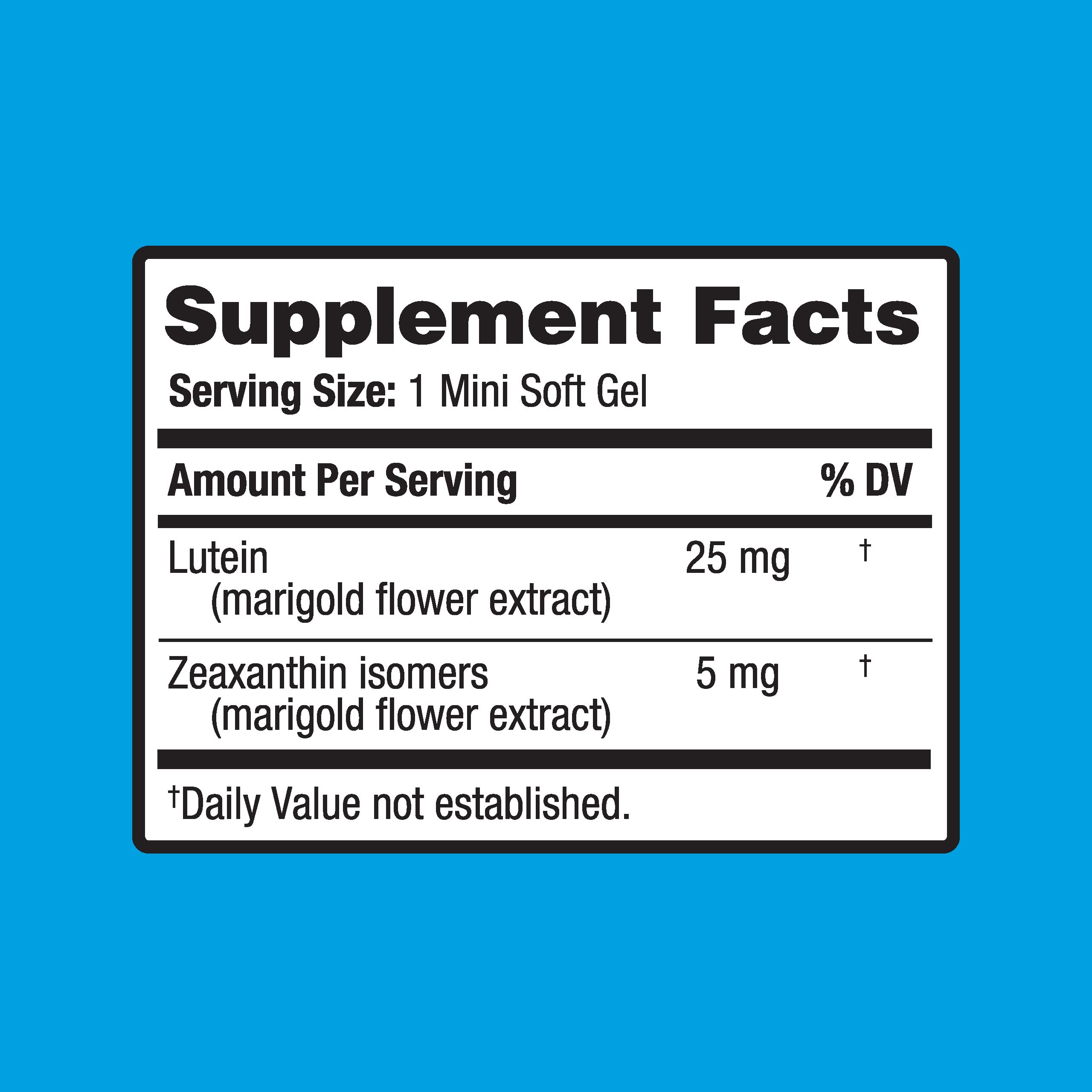 daily eye health supplement