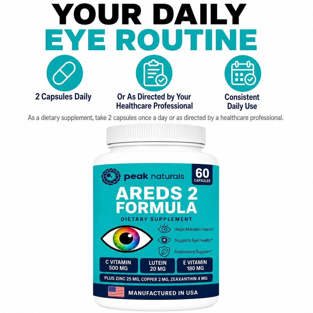 Daily eye supplement with antioxidants