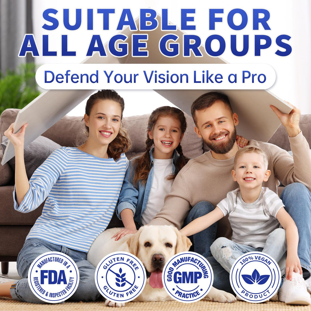 Daily eye vitamins for optimal health