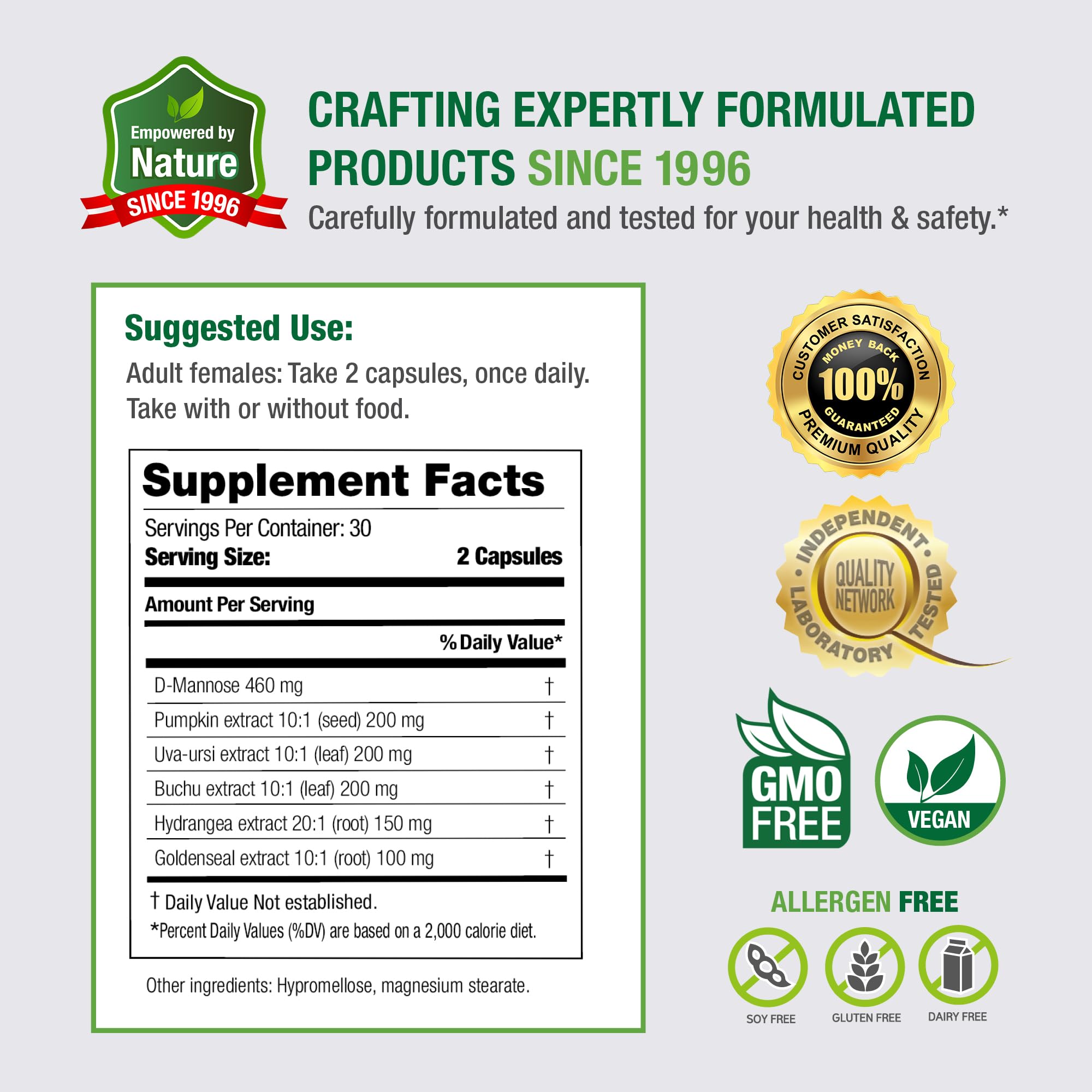 Daily feminine wellness vitamin blend