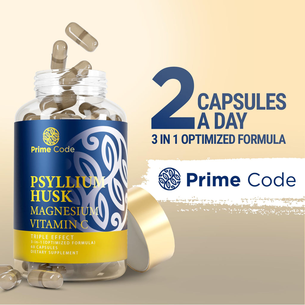 Daily fiber boost with psyllium husk