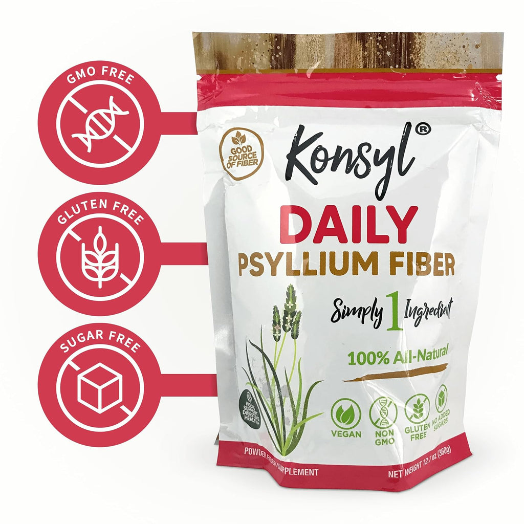 Daily fiber supplement for digestion