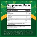 Daily fiber supplement for gut health
