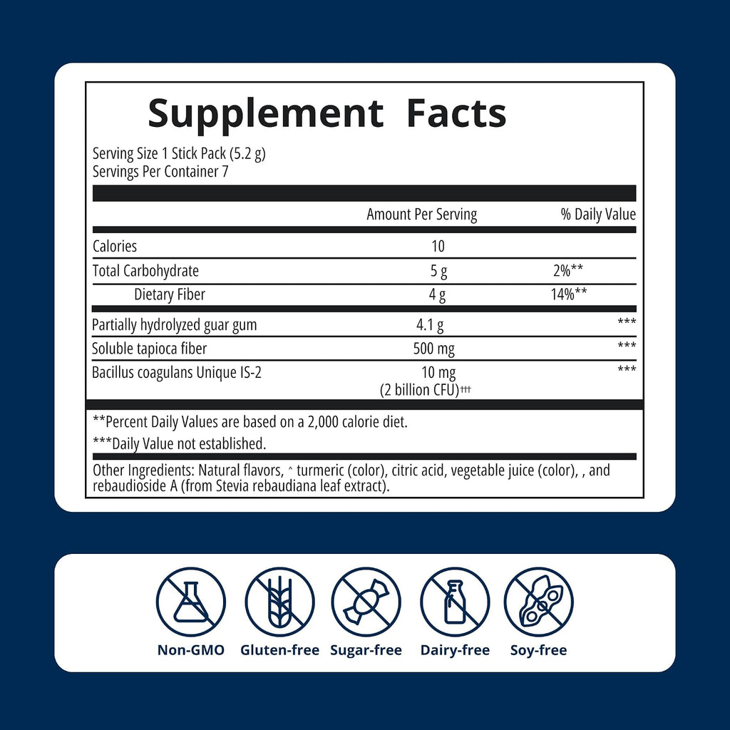 Daily fiber supplement Metagenics UltraFlora