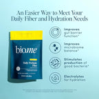 daily fiber supplement with electrolytes
