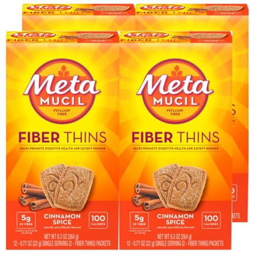 Daily fiber supplement with psyllium husk
