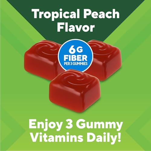 Daily fiber support with Vitafusion