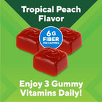Daily fiber support with Vitafusion