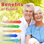 Daily Fisetin softgels for vitality