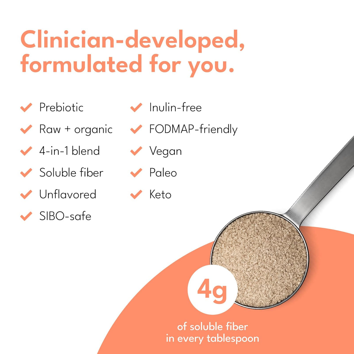 Daily Fix fiber for gut health