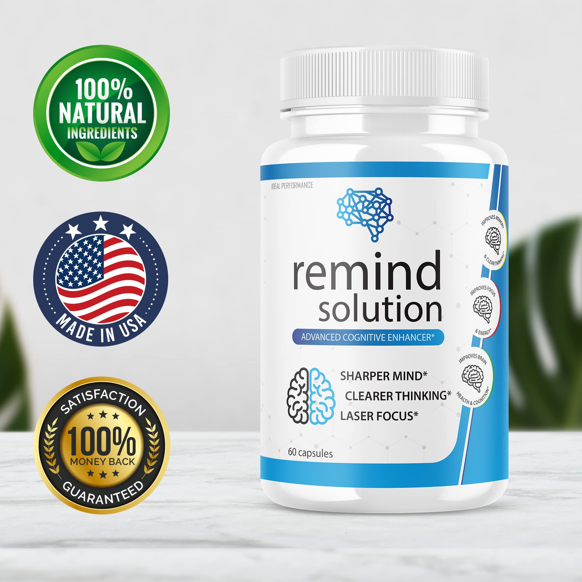 daily focus and recall enhancement supplements