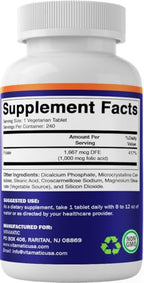 Daily folate for overall vitality