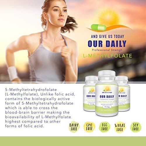 Daily folate supplement for energy