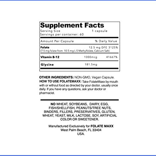 Daily folate support for overall wellness