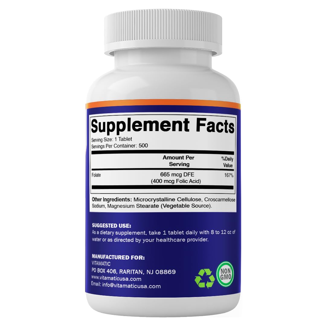 Daily folic acid for overall wellness