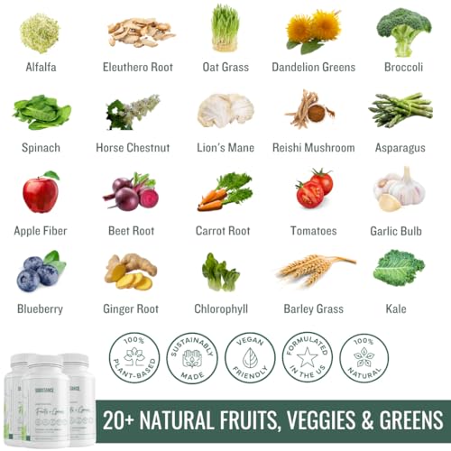 Daily fruit and veggie supplement