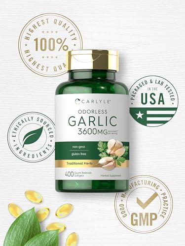 daily garlic supplement for vitality