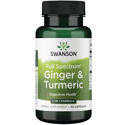 Daily ginger and turmeric supplement