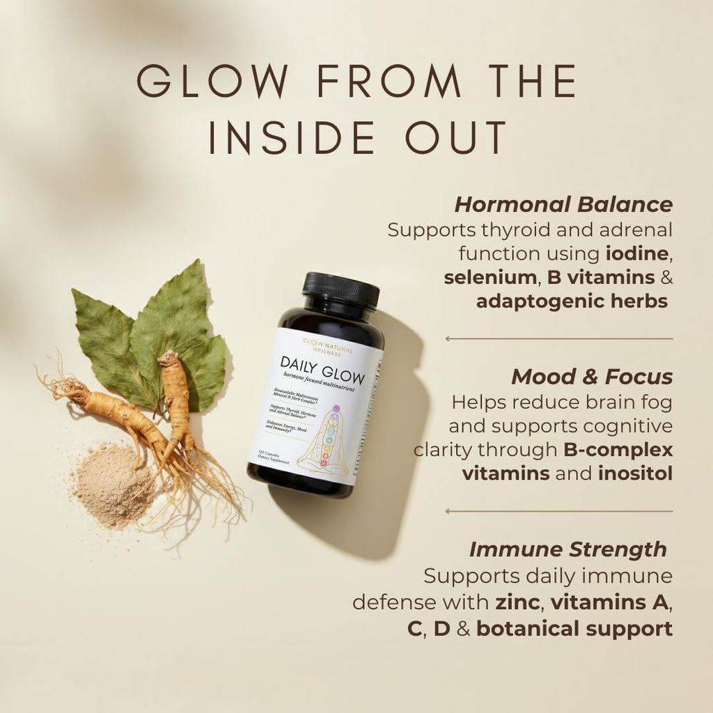Daily Glow multivitamin capsules for immunity