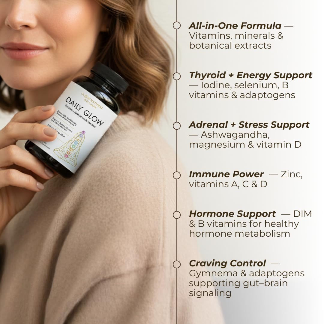 Daily Glow multivitamins support healthy lifestyle