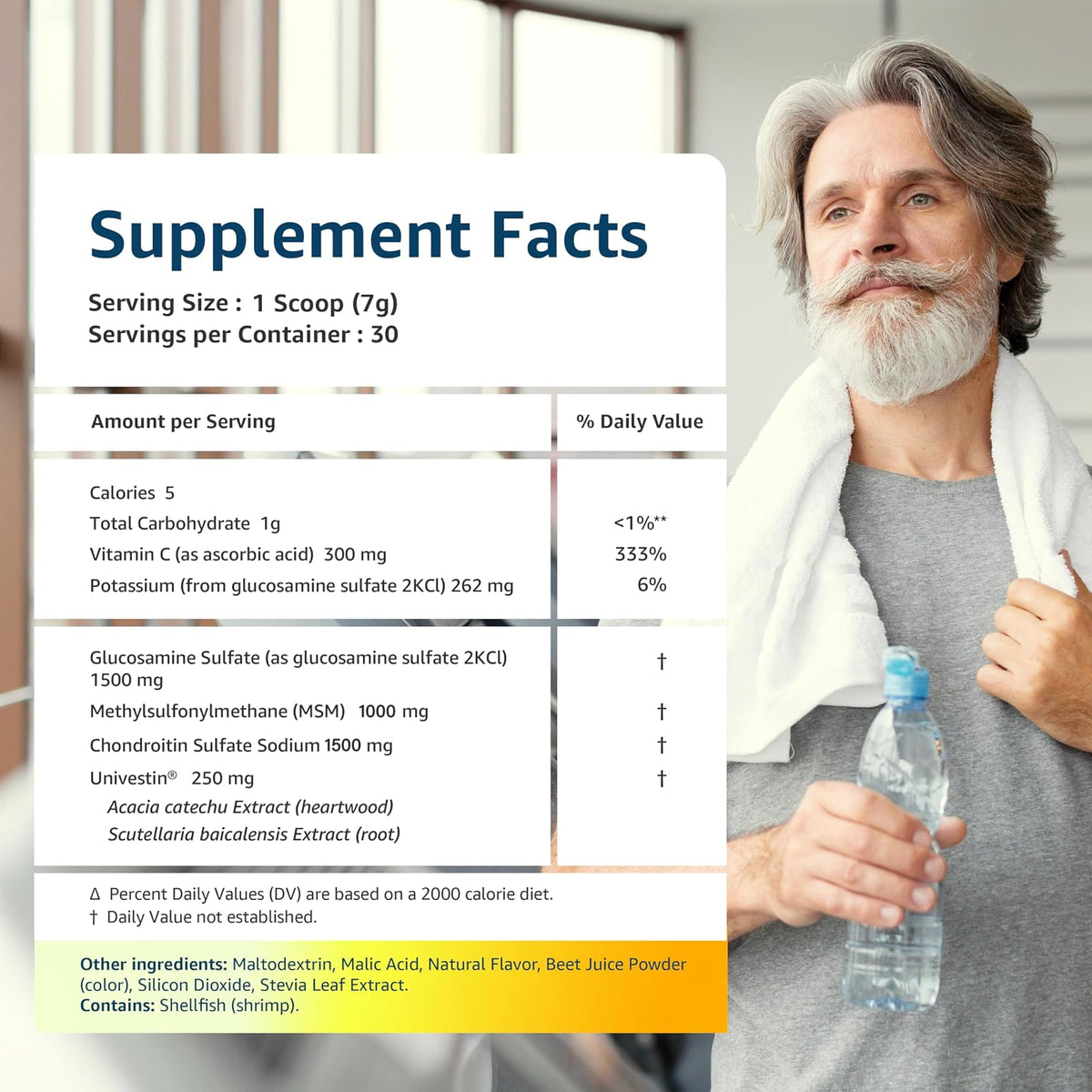 daily glucosamine chondroitin dosage