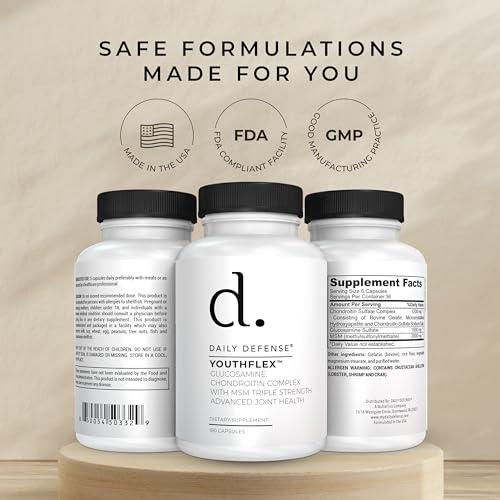 Daily glucosamine for healthy joints