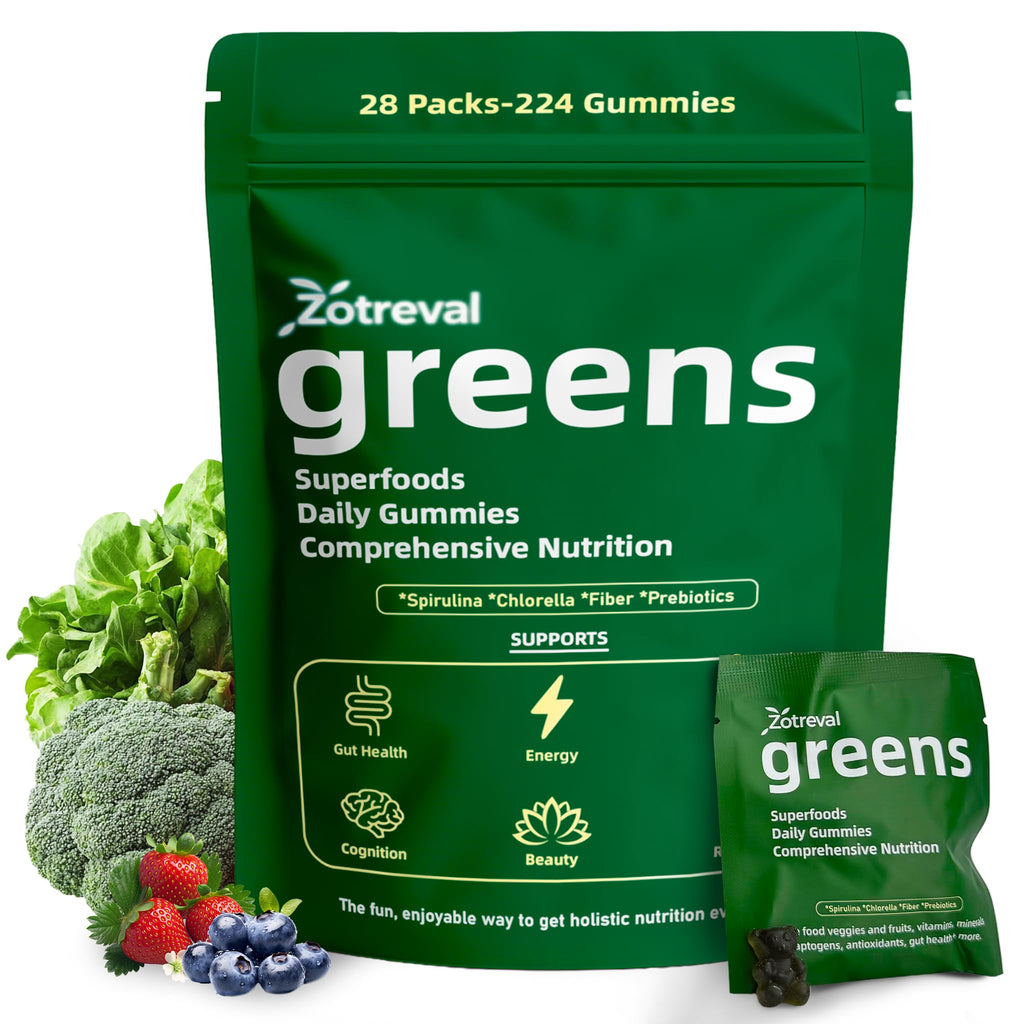 Daily Greens chlorella gummies for digestion