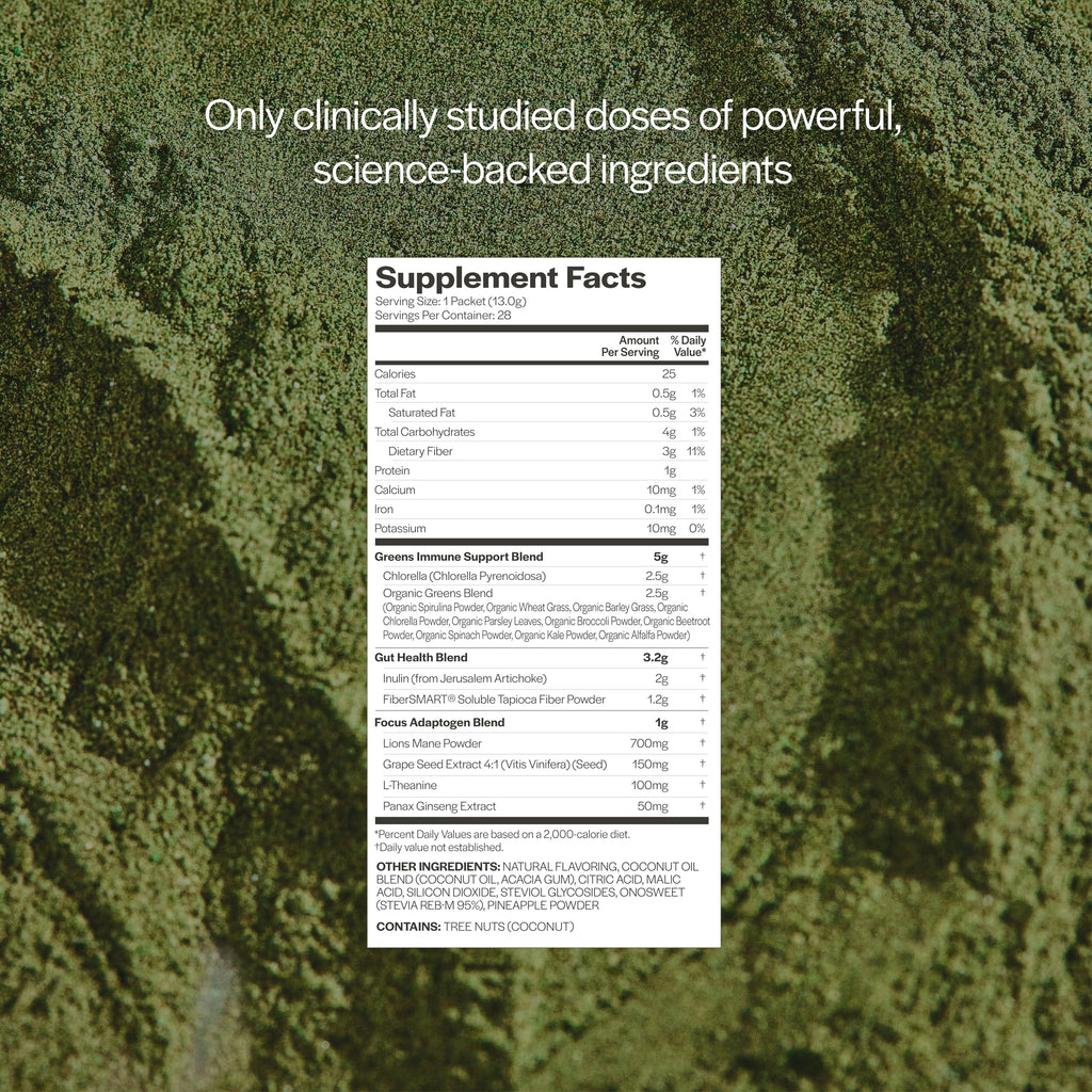 daily greens for active lifestyles