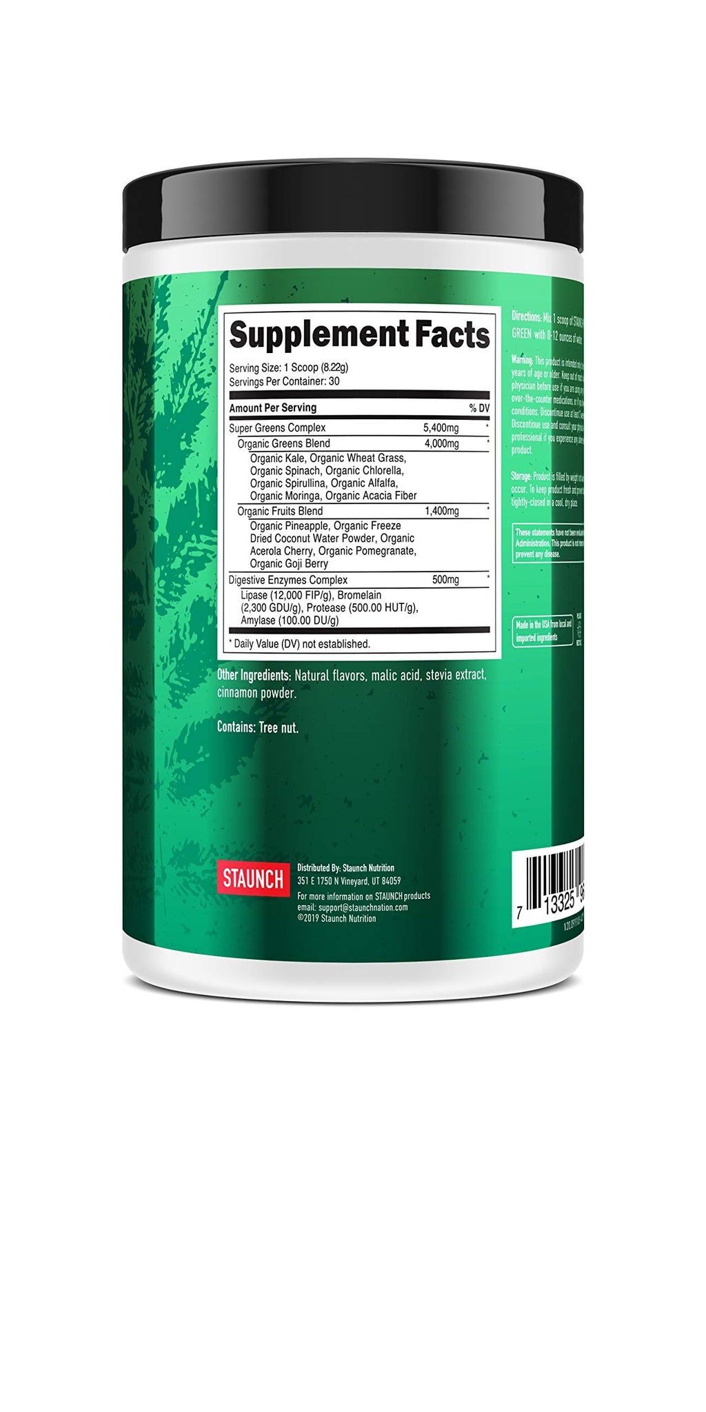 Daily greens for cinnamon toast lovers