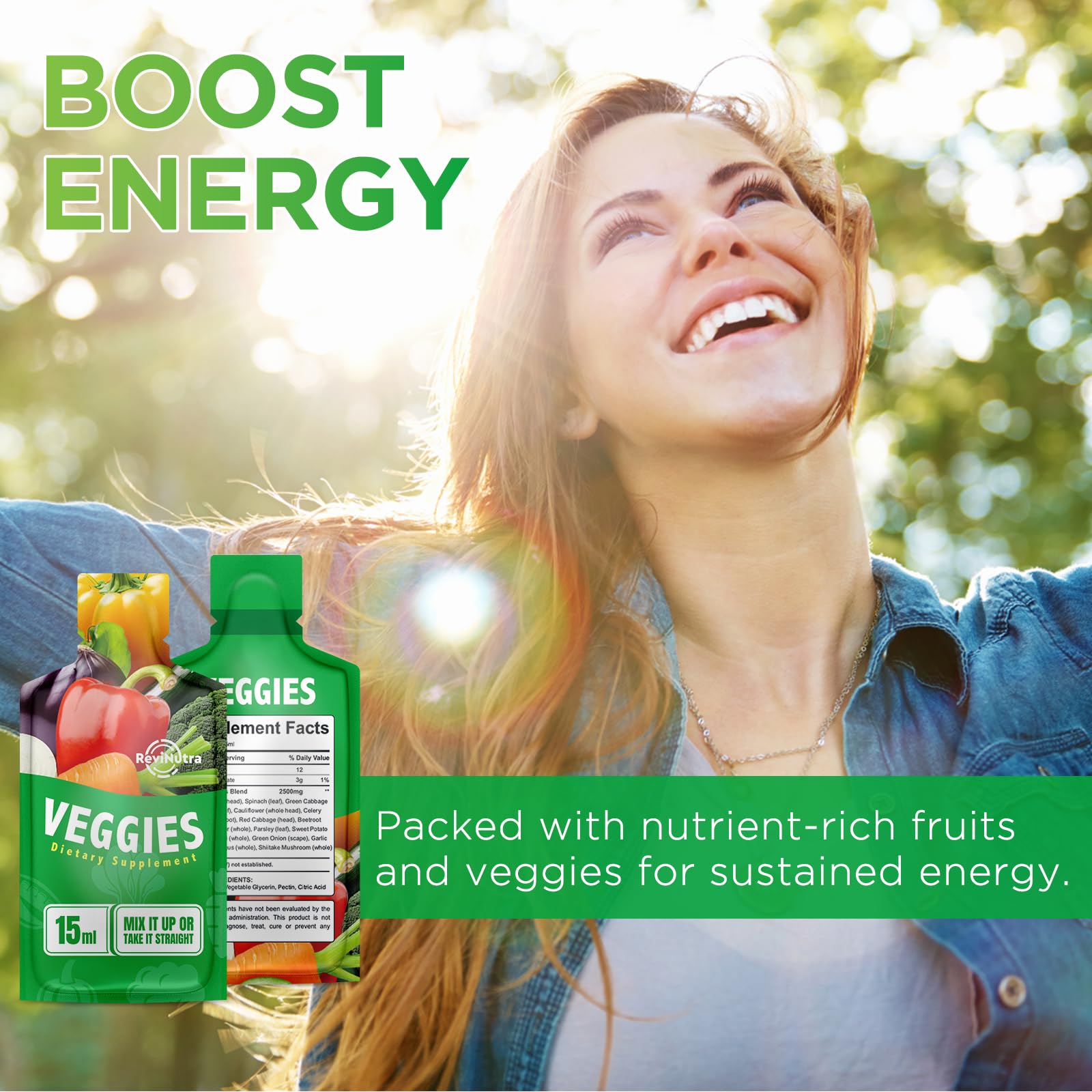 Daily greens for enhanced vitality