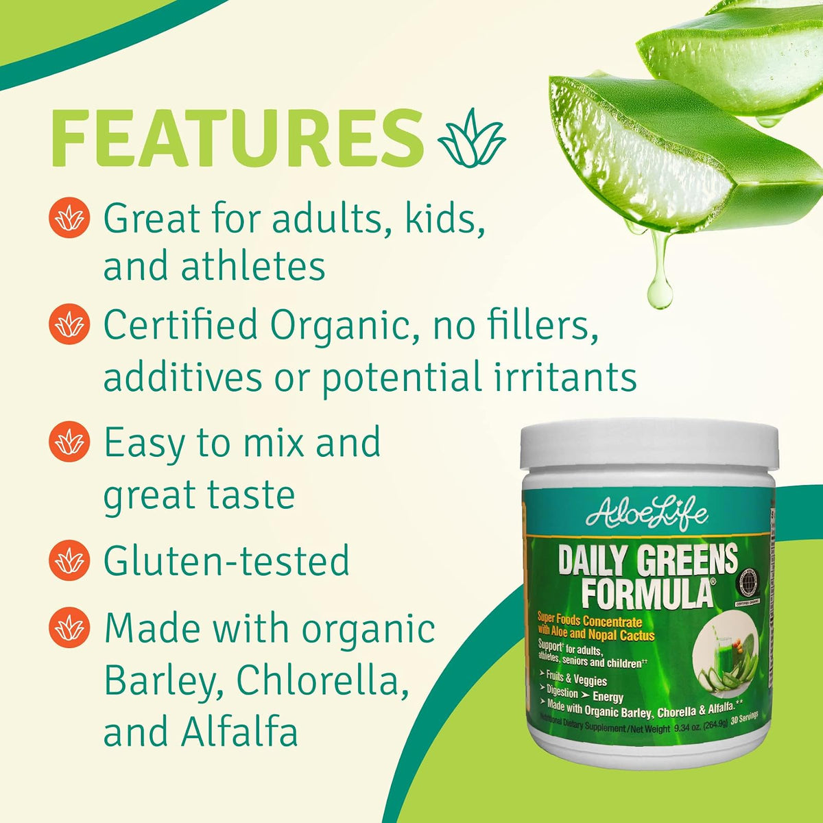 Daily greens for enhanced wellness