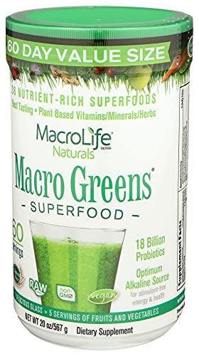 Daily greens for immune health