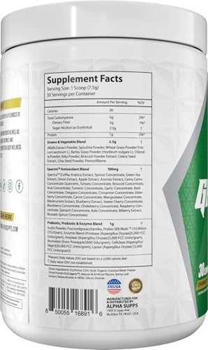 daily greens for immune support
