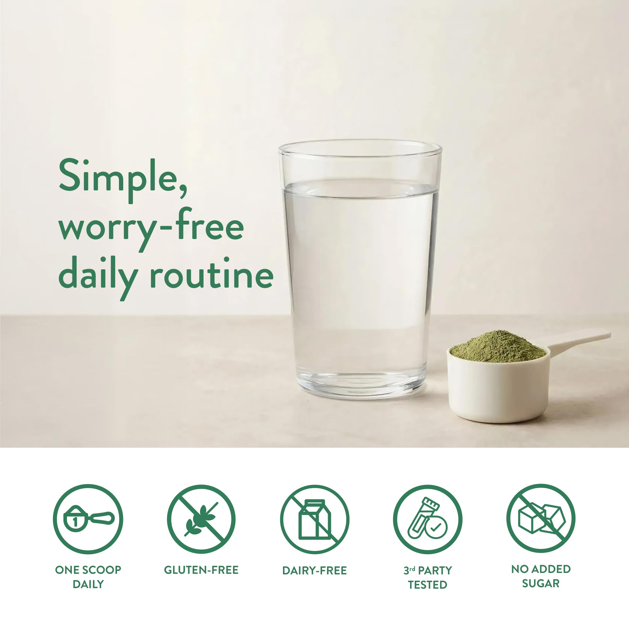 daily greens for improved vitality