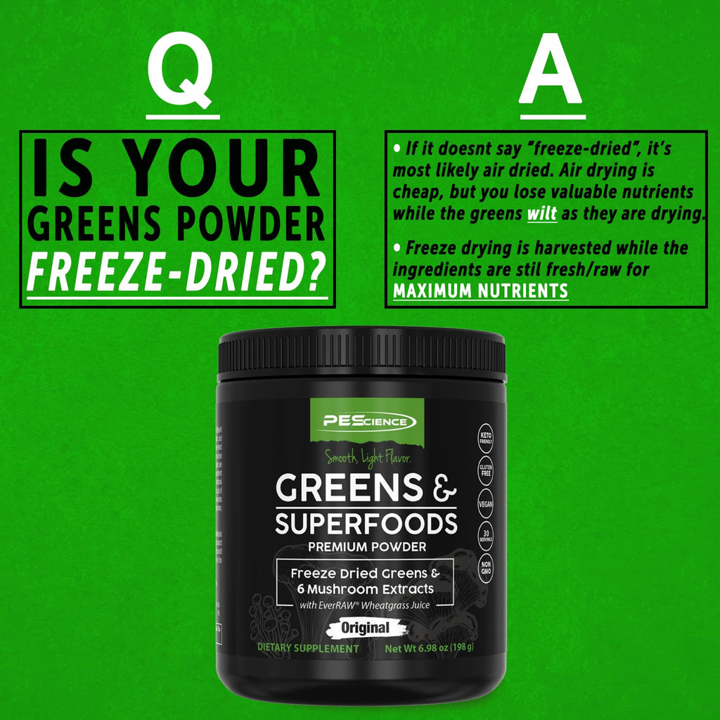 Daily greens for vibrant health
