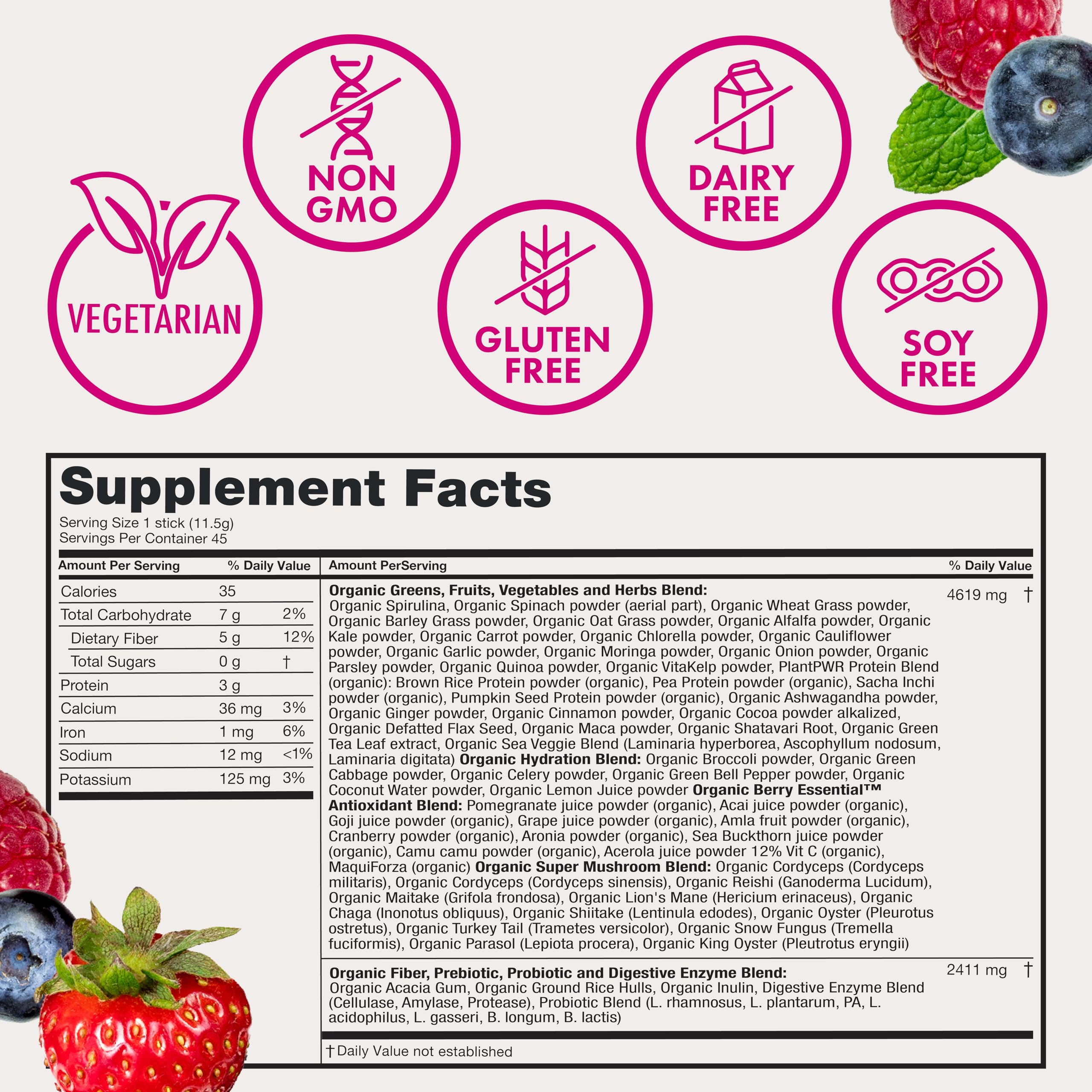 daily greens for wellness