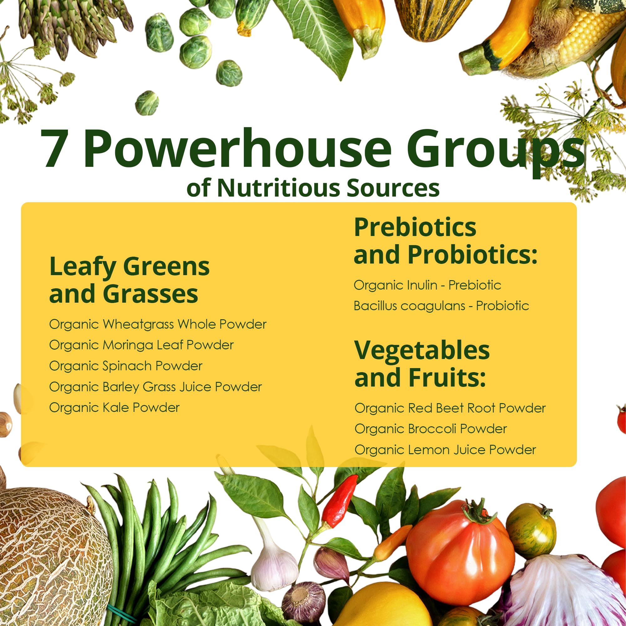 Daily Greens gummies with barley grass